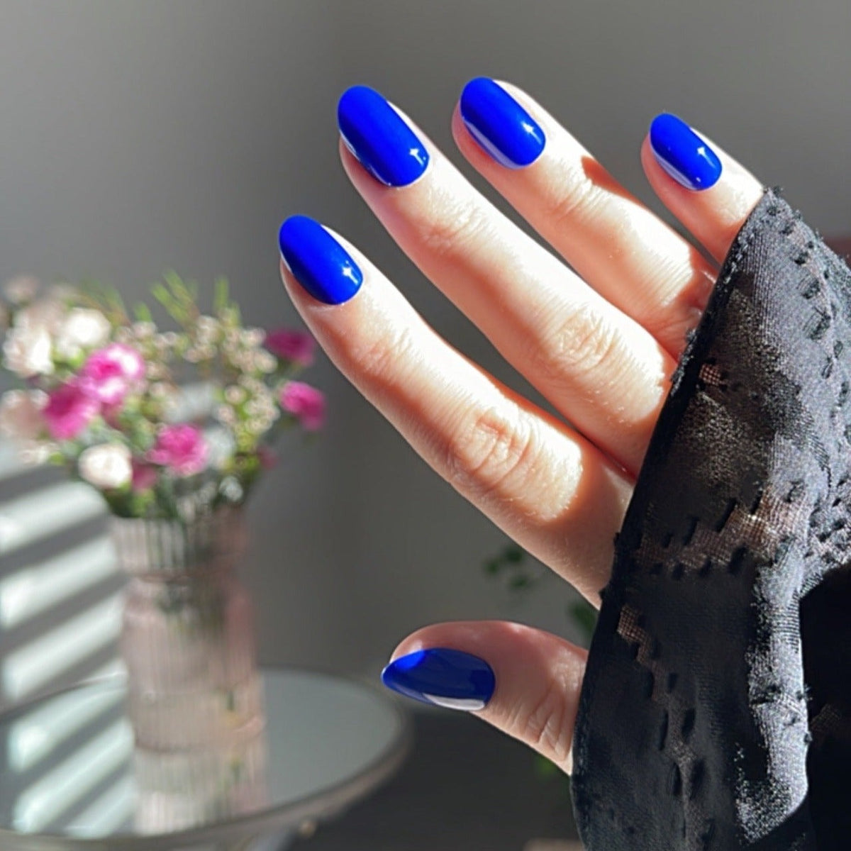 Oasis | Blue Press-on Nails - Instant Mani Co. – Instant Mani Co.